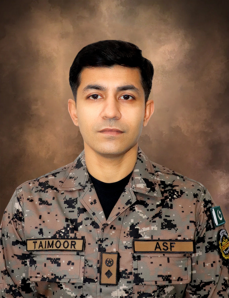 Major Taimoor Ali Awan, isc | Airport Security Force